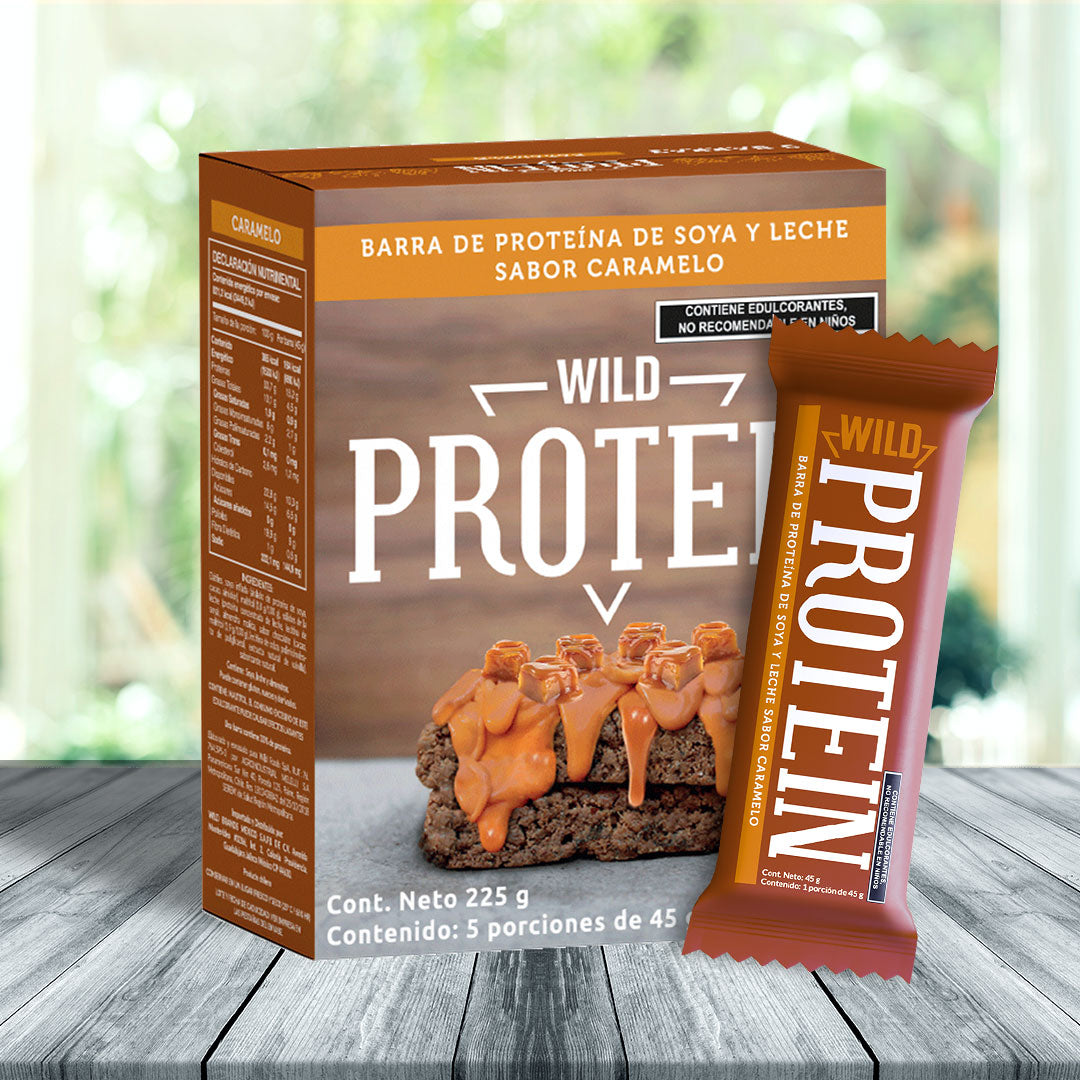 Barra de Proteina Caramelo Wild Protein | Wild Foods – Wild Foods Mexico