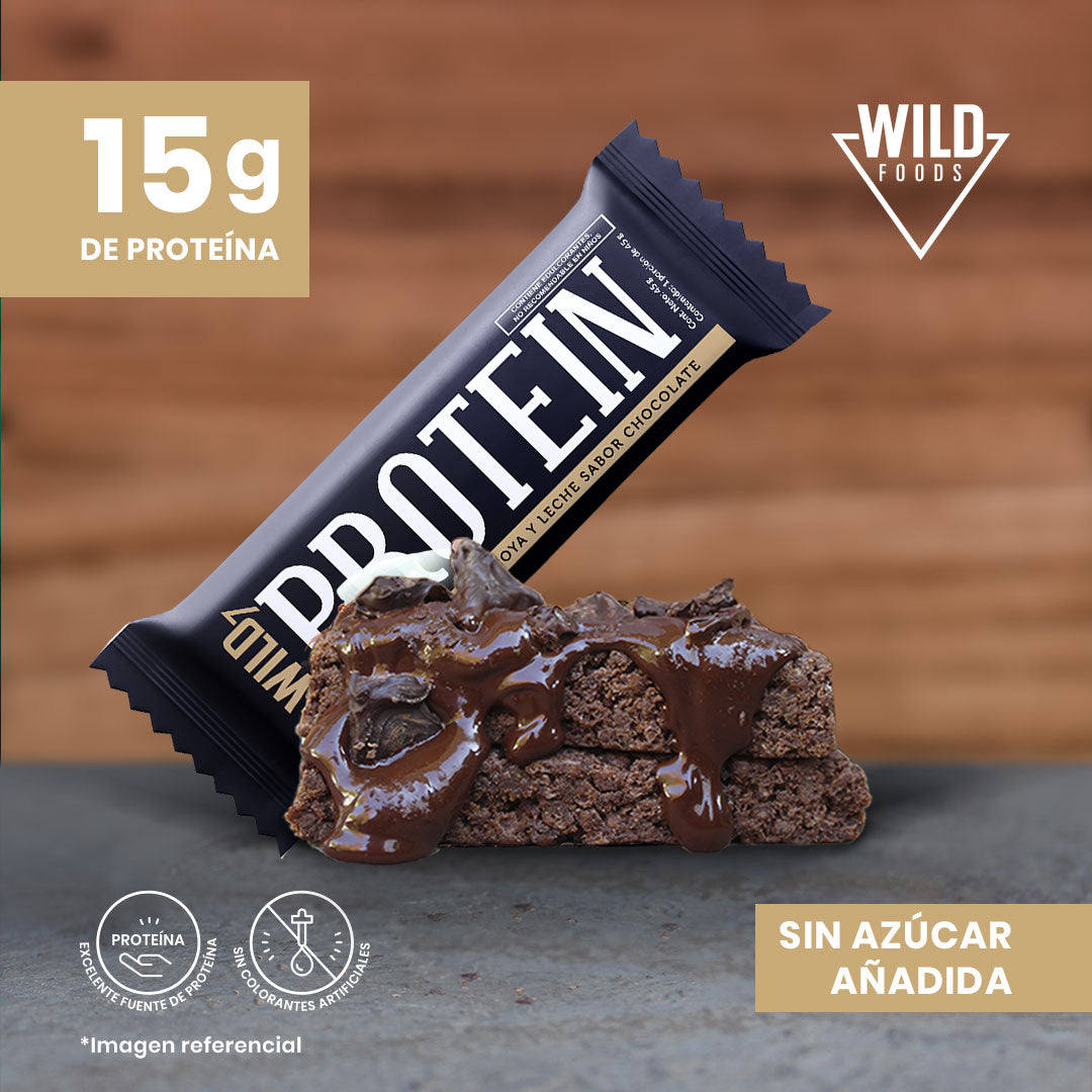 Barra de Proteina Chocolate Wild Protein | Wild Foods – Wild Foods Mexico