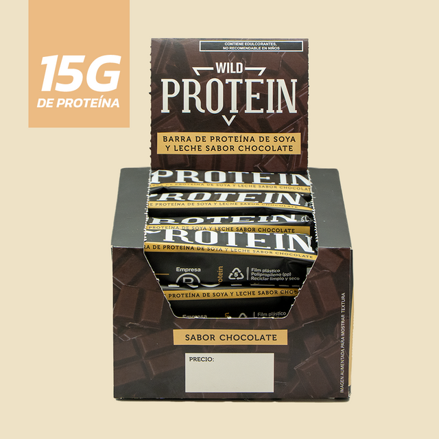 Barra de Proteina Chocolate Wild Protein | Wild Foods – Wild Foods Mexico