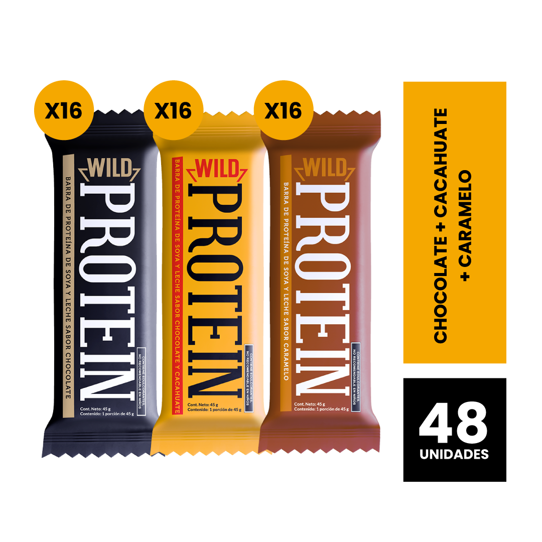 Wild Pack 48 Unidades (3 Cajas) – Wild Foods Mexico