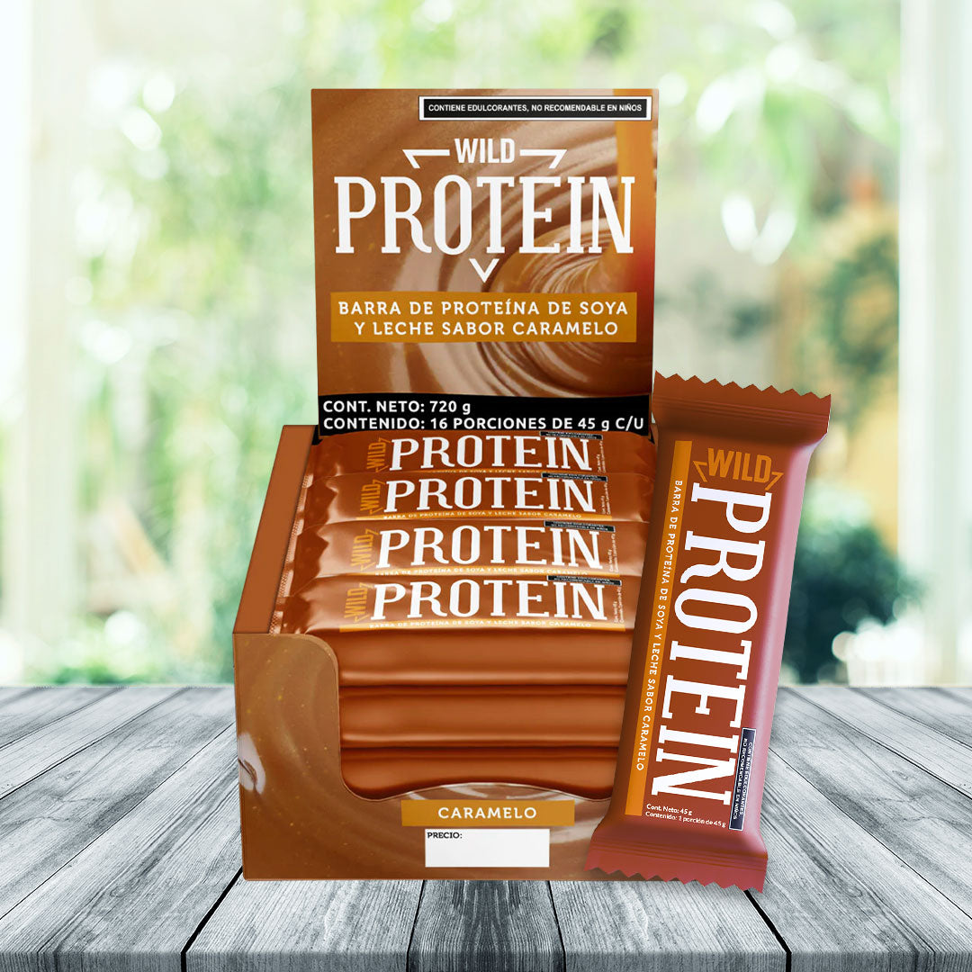 Barra de Proteina Caramelo Wild Protein | Wild Foods – Wild Foods Mexico