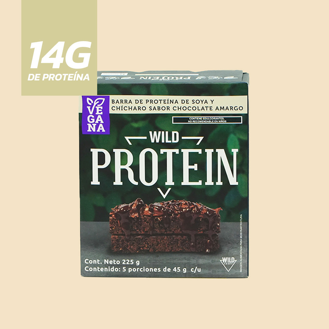 Barra de Proteína Chocolate Amargo Wild Protein | Wild Foods – Wild ...