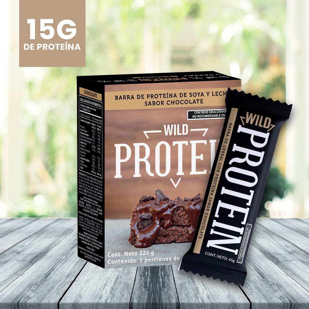 Barra de Proteina Chocolate Wild Protein | Wild Foods – Wild Foods Mexico
