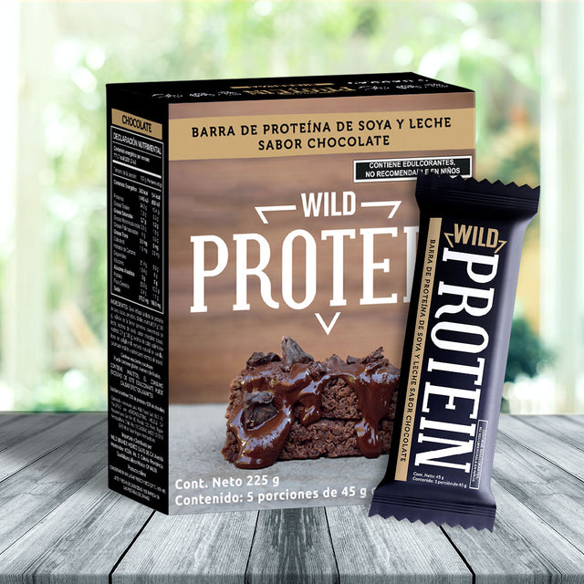 Barra de Proteina Chocolate Wild Protein | Wild Foods – Wild Foods Mexico