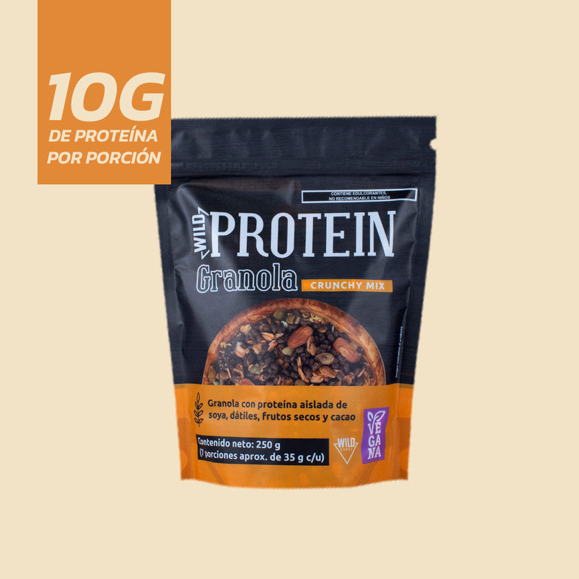 Wild Protein Granola Crunchy Semillas – Wild Foods Mexico